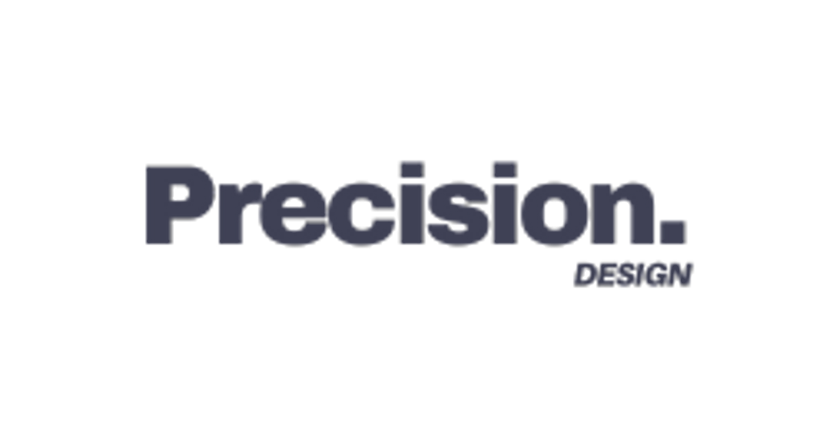 precision warehouse design logo